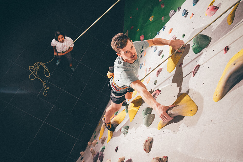 Overcome fear of falling - The Castle Climbing Centre - The Castle ...